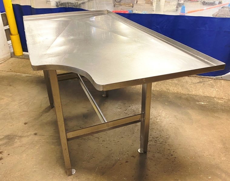 STAINLESS STEEL STUFFING TABLE | M&M Equipment Corp