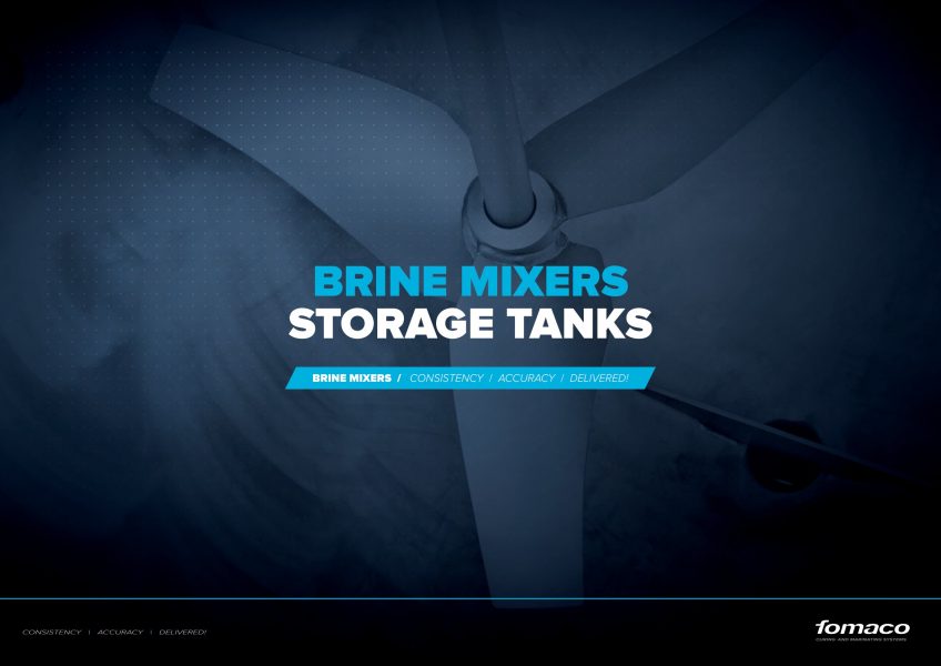 Fomaco Brine Mixers Storage Tanks Brochure | M&M Equipment Corp
