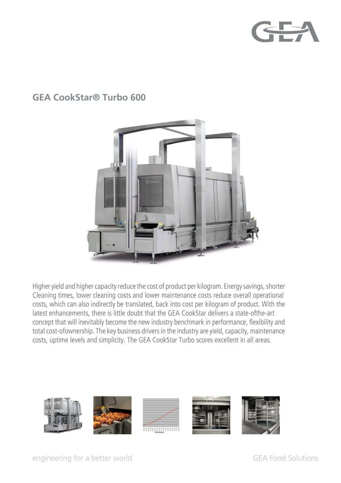 GEA CookStar Turbo 600 Brochure | M&M Equipment Corp