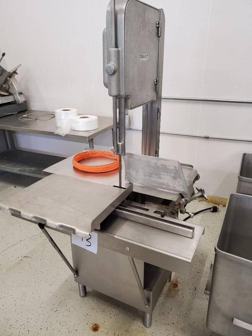 Hobart Meat Band Saw M M Equipment Corp Hobart Meat Band Saw M M Equipment Corp