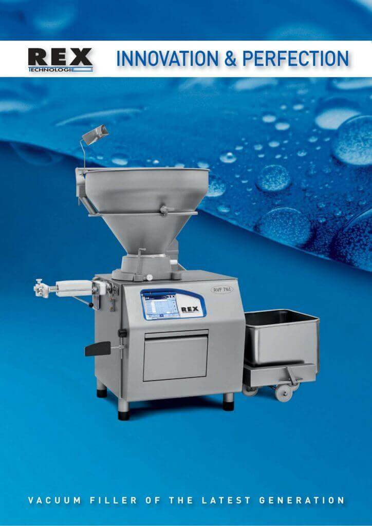 Rex Vacuum Stuffer Series Brochure | M&M Equipment Corp