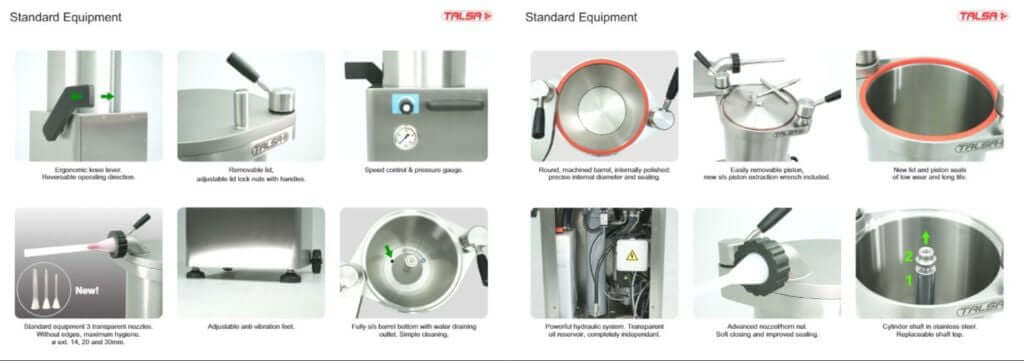 TALSA F25S Piston Stuffer | M&M Equipment Corp