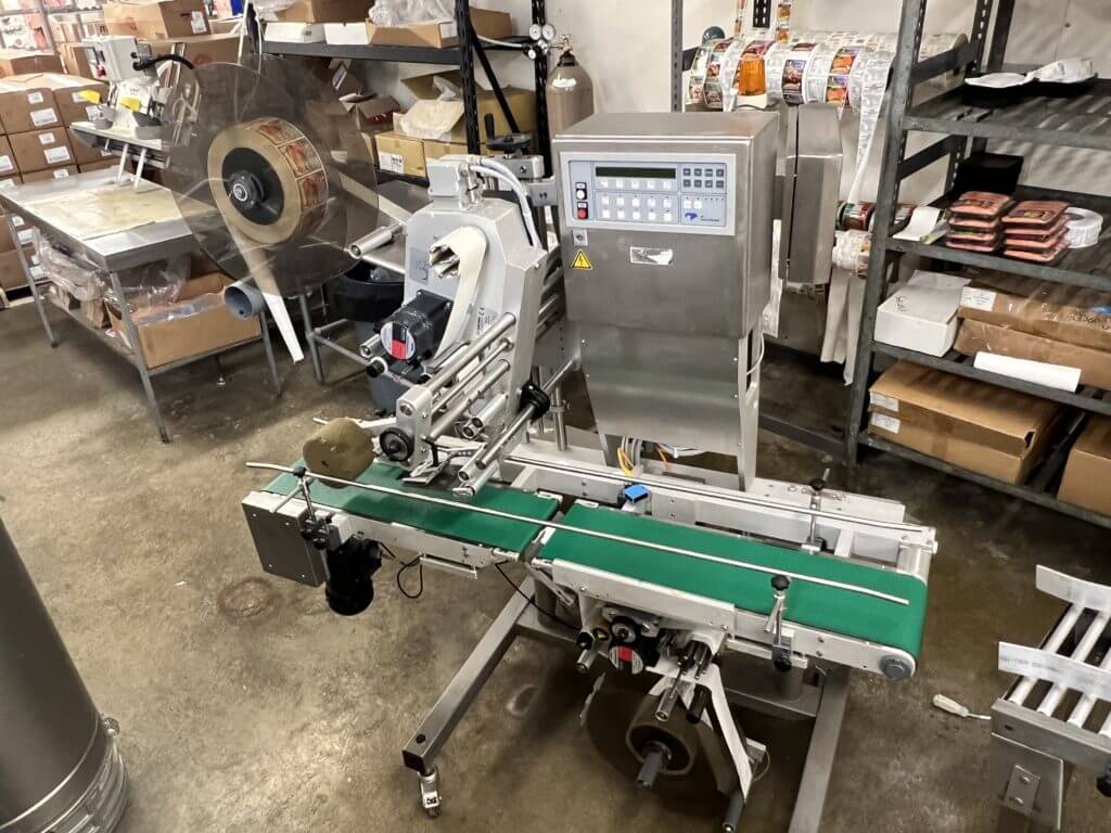 Multivac MR 233 Label Applicator | M&M Equipment Corp