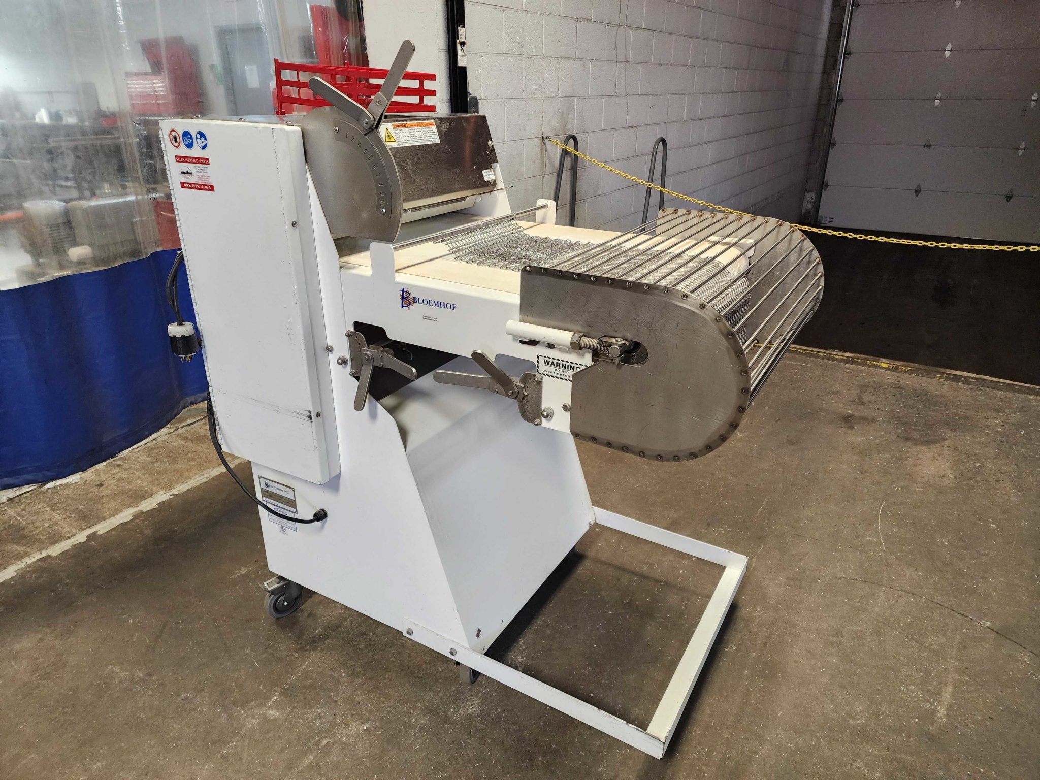 BLOEMHOF INC 860L Bread and Roll Moulder | M&M Equipment Corp