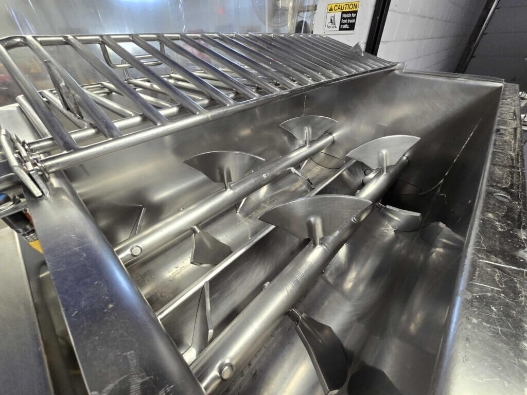 Custom Stainless Paddle Mixer | M&M Equipment Corp