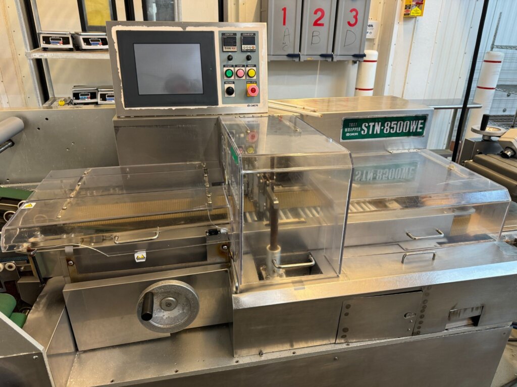 Omori STN-8500WE Tray Wrapper | M&M Equipment Corp