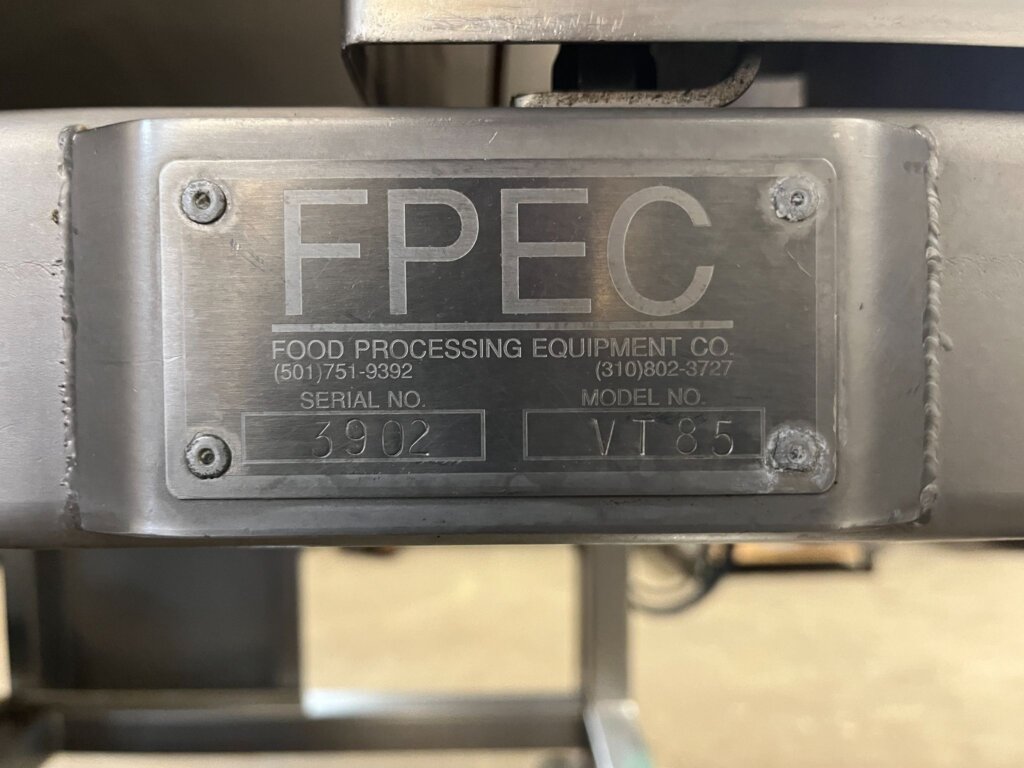 FPEC VT 85 Continuous Vacuum Tumbler | M&M Equipment Corp