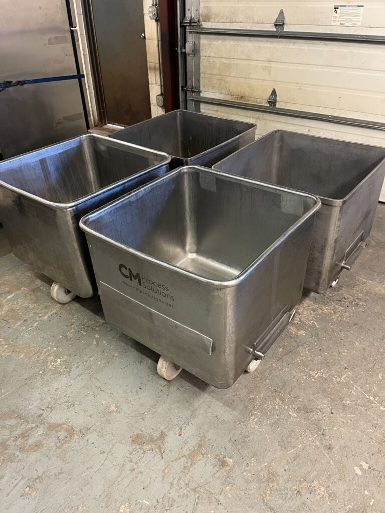 400# Stainless Steel Dump Buggy | M&M Equipment Corp
