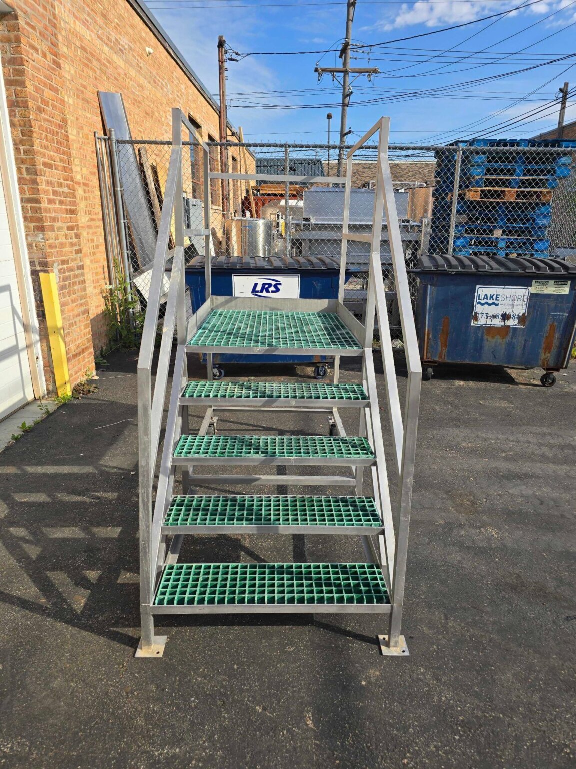 CUSTOM BUILT Stainless Steel Stairs | M&M Equipment Corp